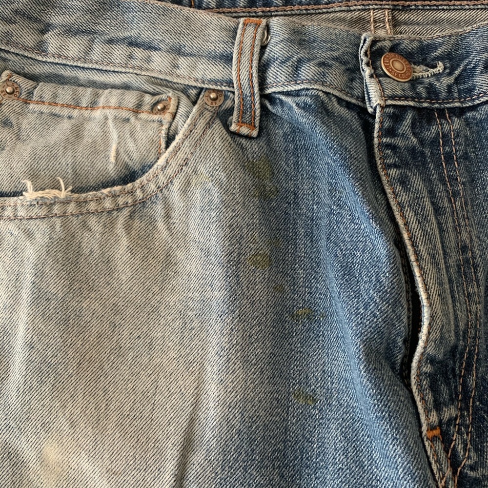 Levi's 507 Light & Dark Fade Jeans - Gem